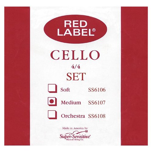 Voigt Music Center, Inc. - Super Sensitive SS6117A Red Label Cello A ...